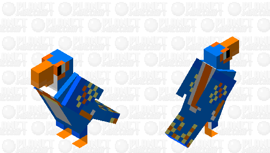 Dino dan/trek/Dana microraptor Minecraft Mob Skin