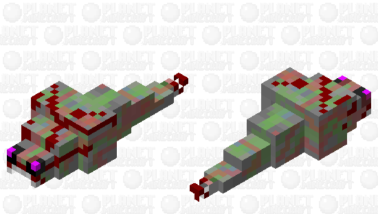 desolation of world silver fish Minecraft Mob Skin