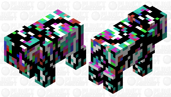 Error Pig Minecraft Mob Skin