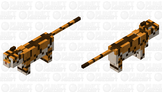 Tiger Minecraft Mob Skin