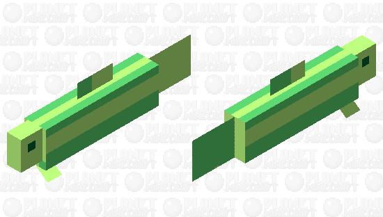 Contaminated salmon Minecraft Mob Skin