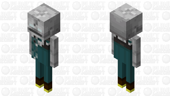 Skeleton-Brute Minecraft Mob Skin