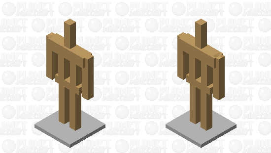 Plastic armor stand (plastic mob #2) Minecraft Mob Skin