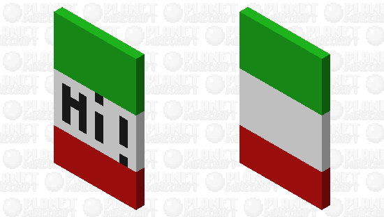 Hi guys this Is italian english :) Minecraft Mob Skin