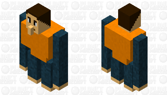 Bully de Baldi's Basics Minecraft Mob Skin