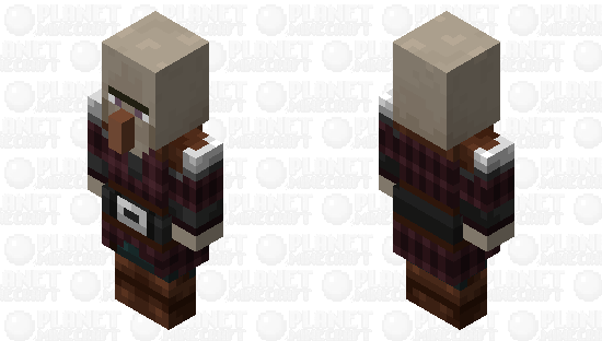 Witch(Pillager Outfit)(Level1) Minecraft Mob Skin