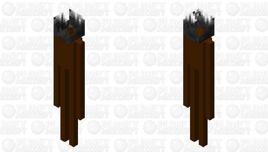 Wildfire Giant (Root Head) Minecraft Mob Skin