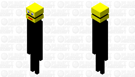 Splaat The Enderman Robot Logo Minecraft Mob Skin