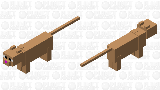 hairless cat Minecraft Mob Skin