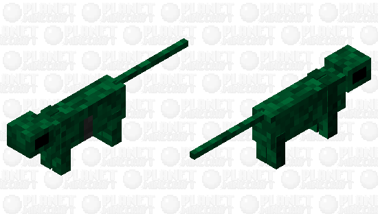 leaflitter lizard Minecraft Mob Skin
