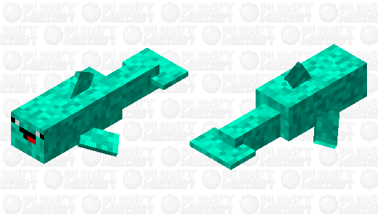 Derpy Dolphin Minecraft Mob Skin