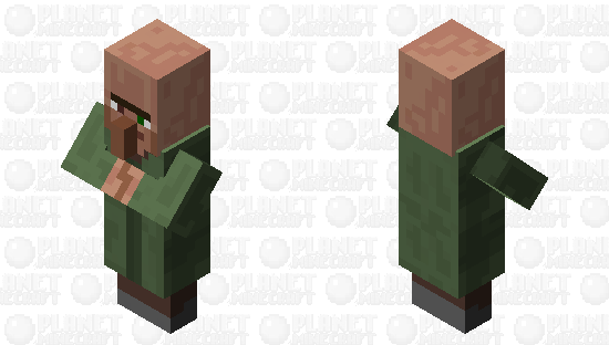 Villager hand fix Minecraft Mob Skin