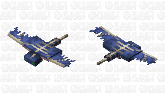 Updated Phantom wings Minecraft Mob Skin