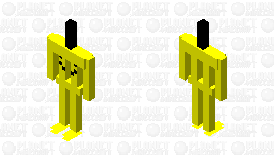 banana man Minecraft Mob Skin