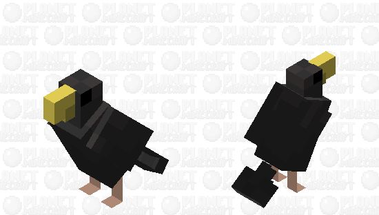 Raven Minecraft Mob Skin
