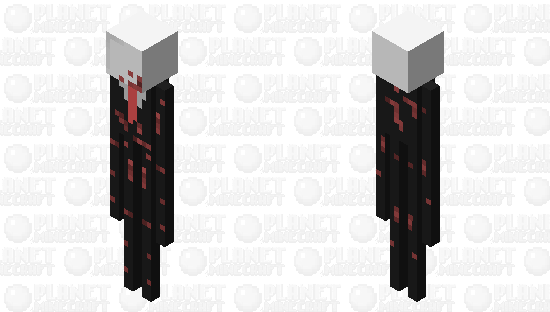 Bloodly Slenderman TW blood Minecraft Mob Skin