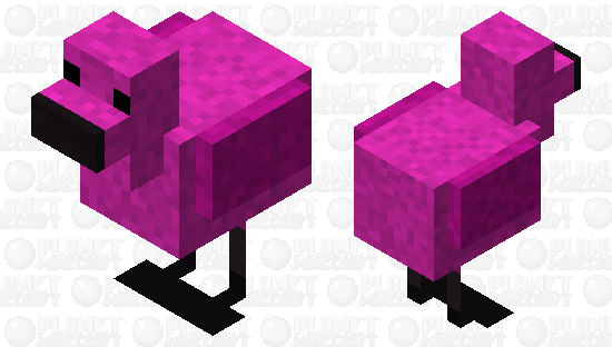 Flamingo (Chicken) Minecraft Mob Skin