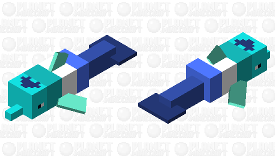 mlm dolphin Minecraft Mob Skin