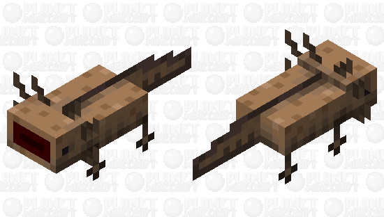 Alone_1244's mob shop: the meme axol Minecraft Mob Skin