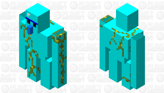 Diamond Golem Minecraft Mob Skin