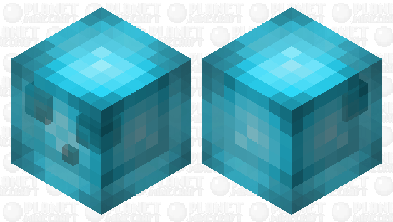 Blue Slime Minecraft Mob Skin