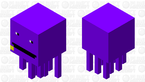 Purple Ghast Minecraft Mob Skin