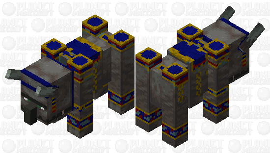Traider Ravager Minecraft Mob Skin