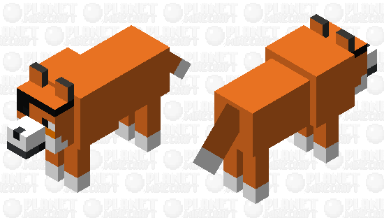 cap fox (fixed) Minecraft Mob Skin
