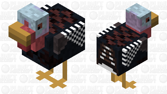 Bronze Turkey Minecraft Mob Skin