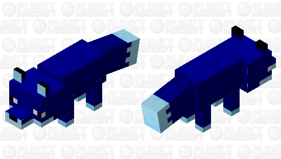 ~Ice fox~ (made up) ~CE~ Minecraft Mob Skin
