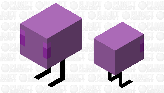 Purple the Circle Minecraft Mob Skin