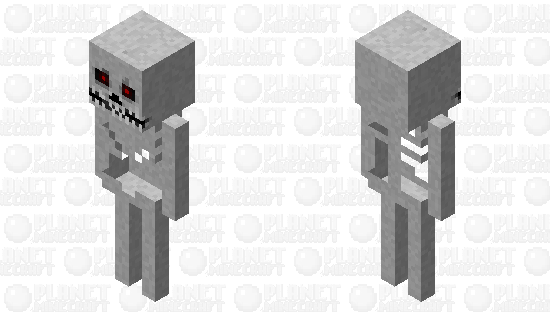 Better skeleton no damage Minecraft Mob Skin