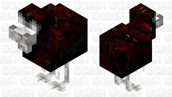 Nightmare Chicken Minecraft Mob Skin
