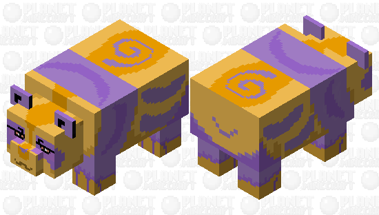 Space-Panda Minecraft Mob Skin