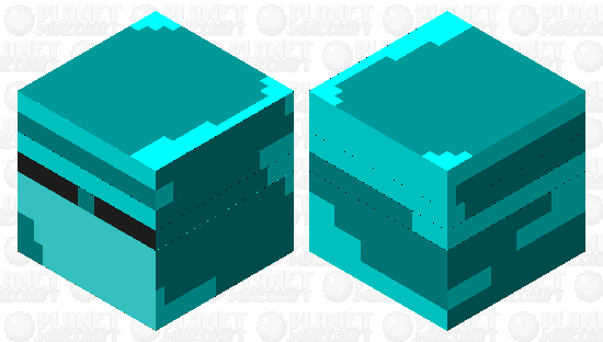 Ice cube Minecraft Mob Skin