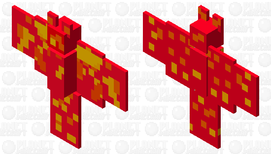 Lava bat Minecraft Mob Skin