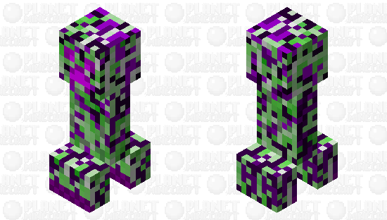 Ender creeper Minecraft Mob Skin