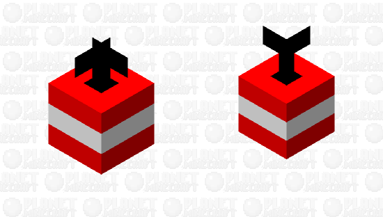 TNT fishing bobber Minecraft Mob Skin