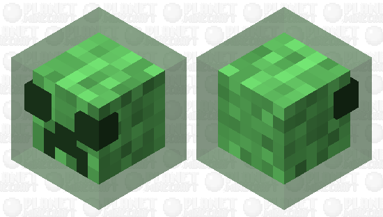 Creeper Slime Minecraft Mob Skin
