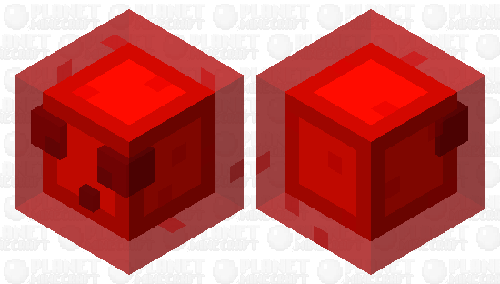 Red slime Minecraft Mob Skin