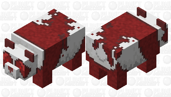 Red Panda Minecraft Mob Skin