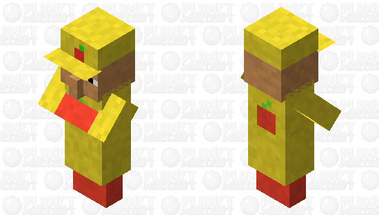 Applebees Worker Minecraft Mob Skin