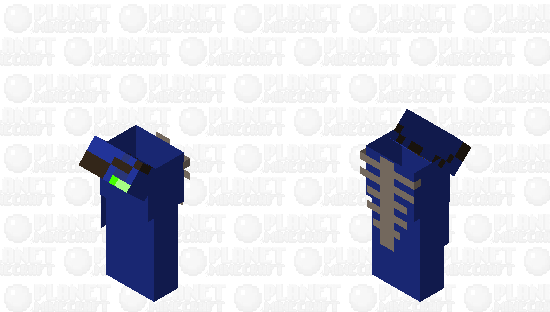 Eye patch phantom creature Minecraft Mob Skin