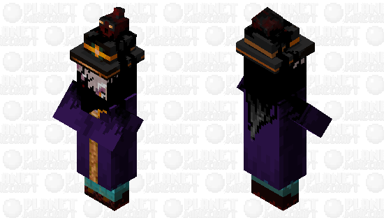 Caught by greed Minecraft Mob Skin