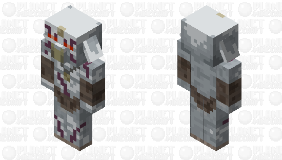 Silver Bokoblin (Breath Of The Wild) Minecraft Mob Skin