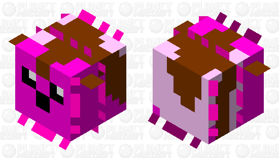 Cute Happy Pufferfish (large) 2.0 Minecraft Mob Skin