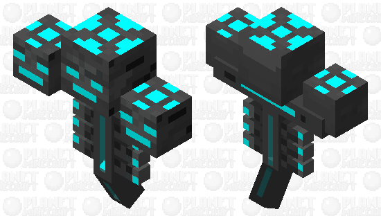 Tech-Improved Wither Minecraft Mob Skin