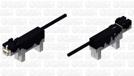 Alice the cat (With collar, HD) Minecraft Mob Skin