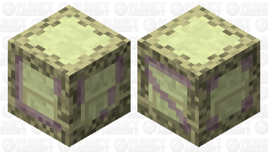 End Stone Shulker, Painted Minecraft Mob Skin