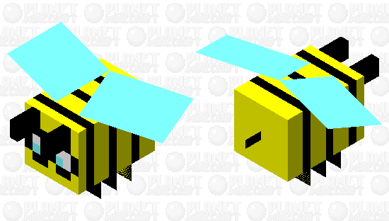 Super smart (Bee) Minecraft Mob Skin